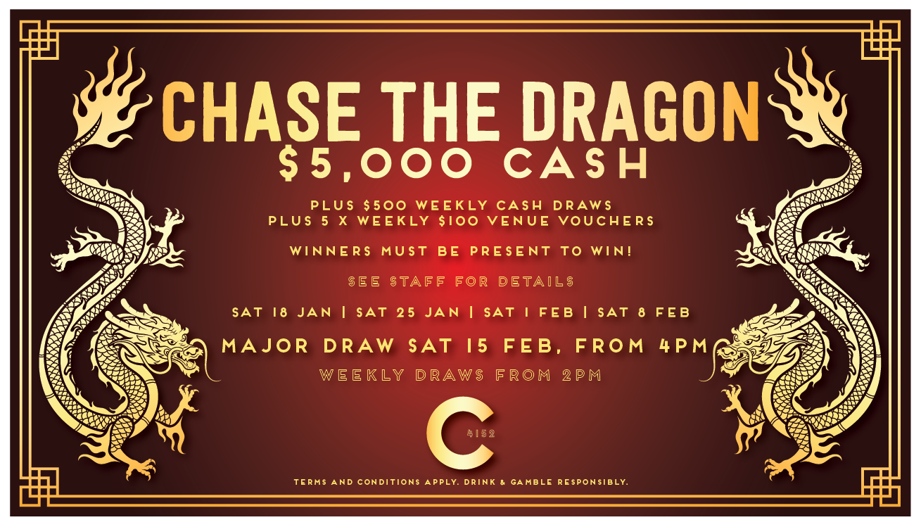 Chasing the Dragon - Carindale Hotel, Brisbane QLD